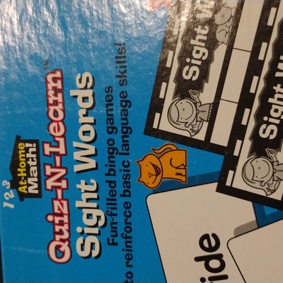 Learning Horizons | Toys | Quiz N Learn Sight Words Bingo Game | Poshmark